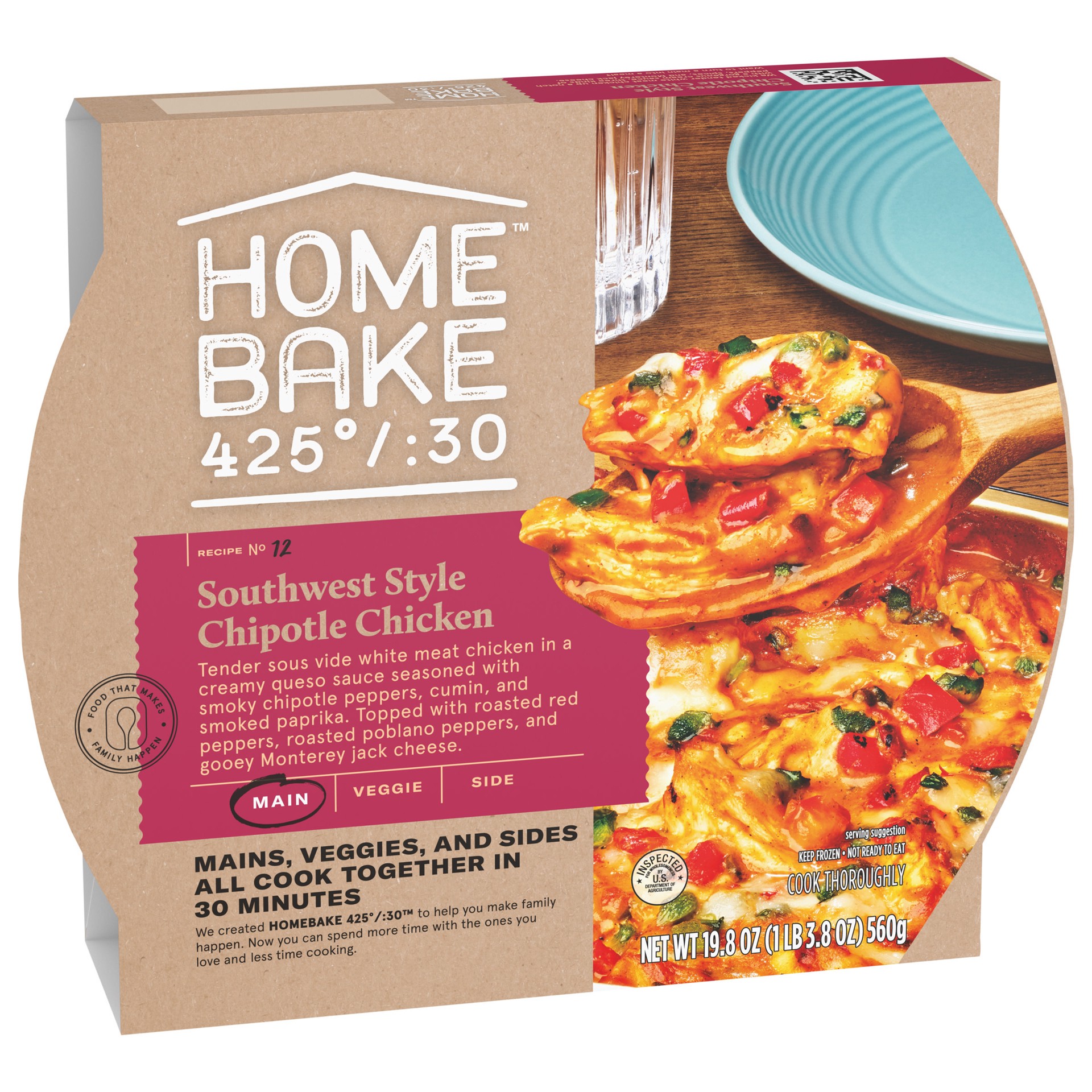 HOMEBAKE 425/30 HomeBake 425°/:30 Southwest Style Chipotle Chicken ...