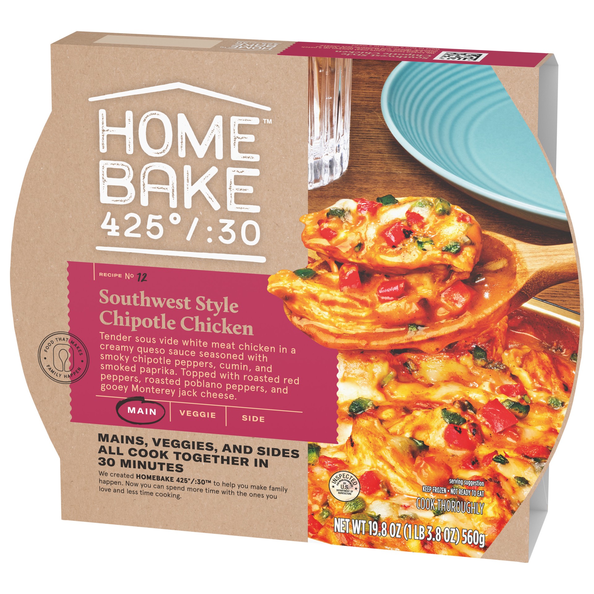 HOMEBAKE 425/30 HomeBake 425°/:30 Southwest Style Chipotle Chicken ...