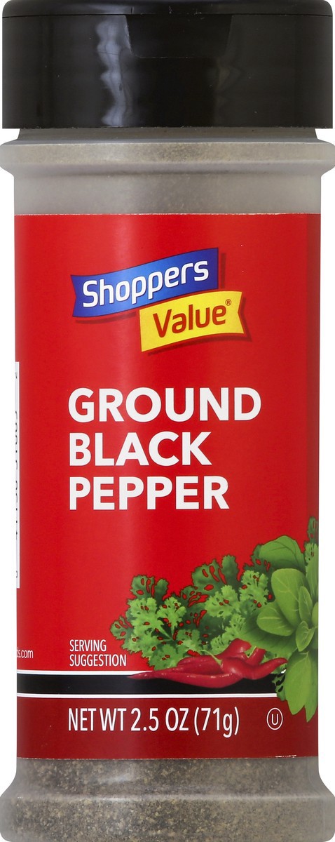Shoppers Value Black Pepper 2.5 oz | Shipt