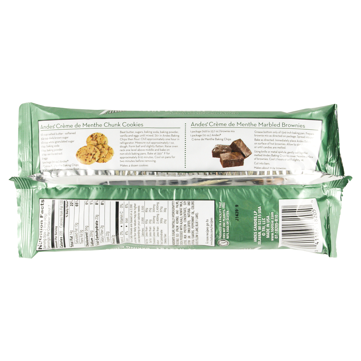 Andes Crème De Menthe Baking Chips 10 oz | Shipt