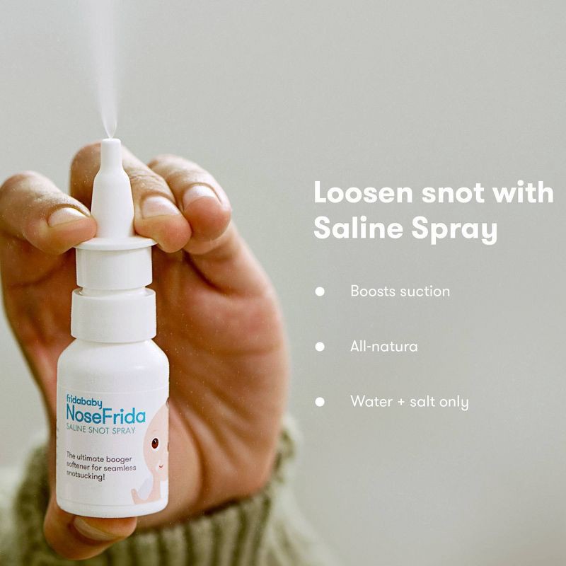 Frida Baby Baby Nasal Aspirator NoseFrida The Snotsucker All-Natural ...