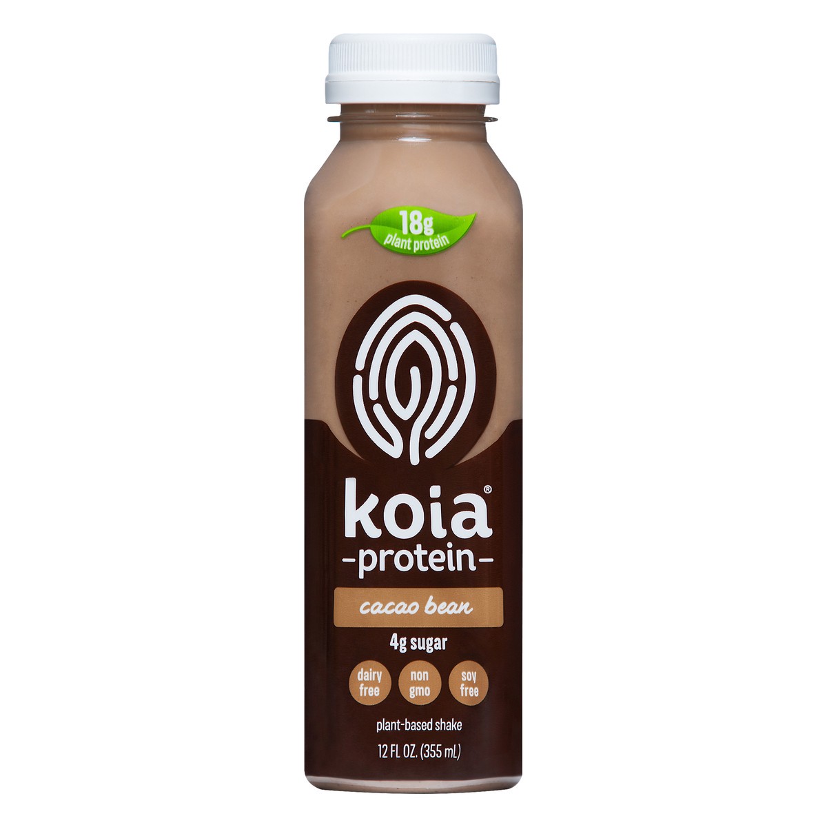 Koia Protein Shake Plant-Based Cacao Bean 12 fl oz | Shipt