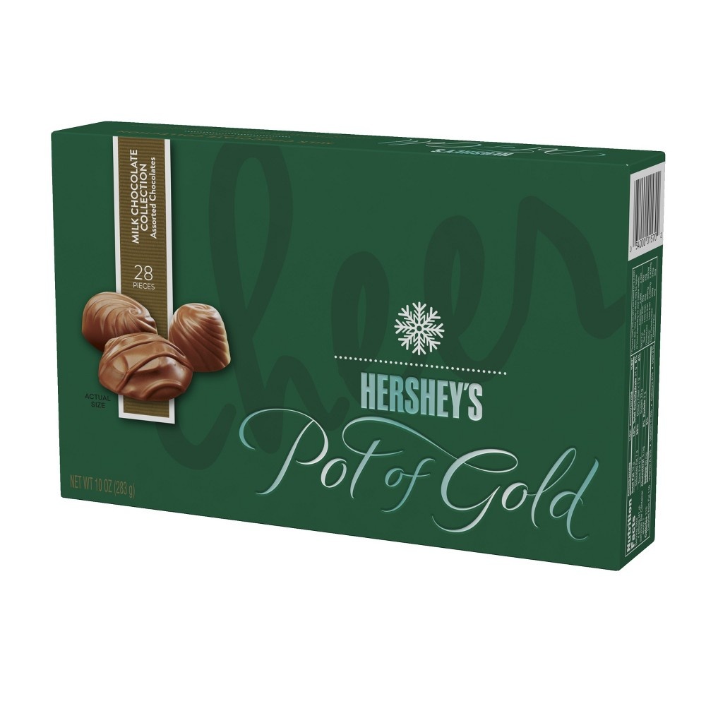 Hershey's Pot Of Gold Milk Chocolate Christmas Collection 10 oz | Shipt