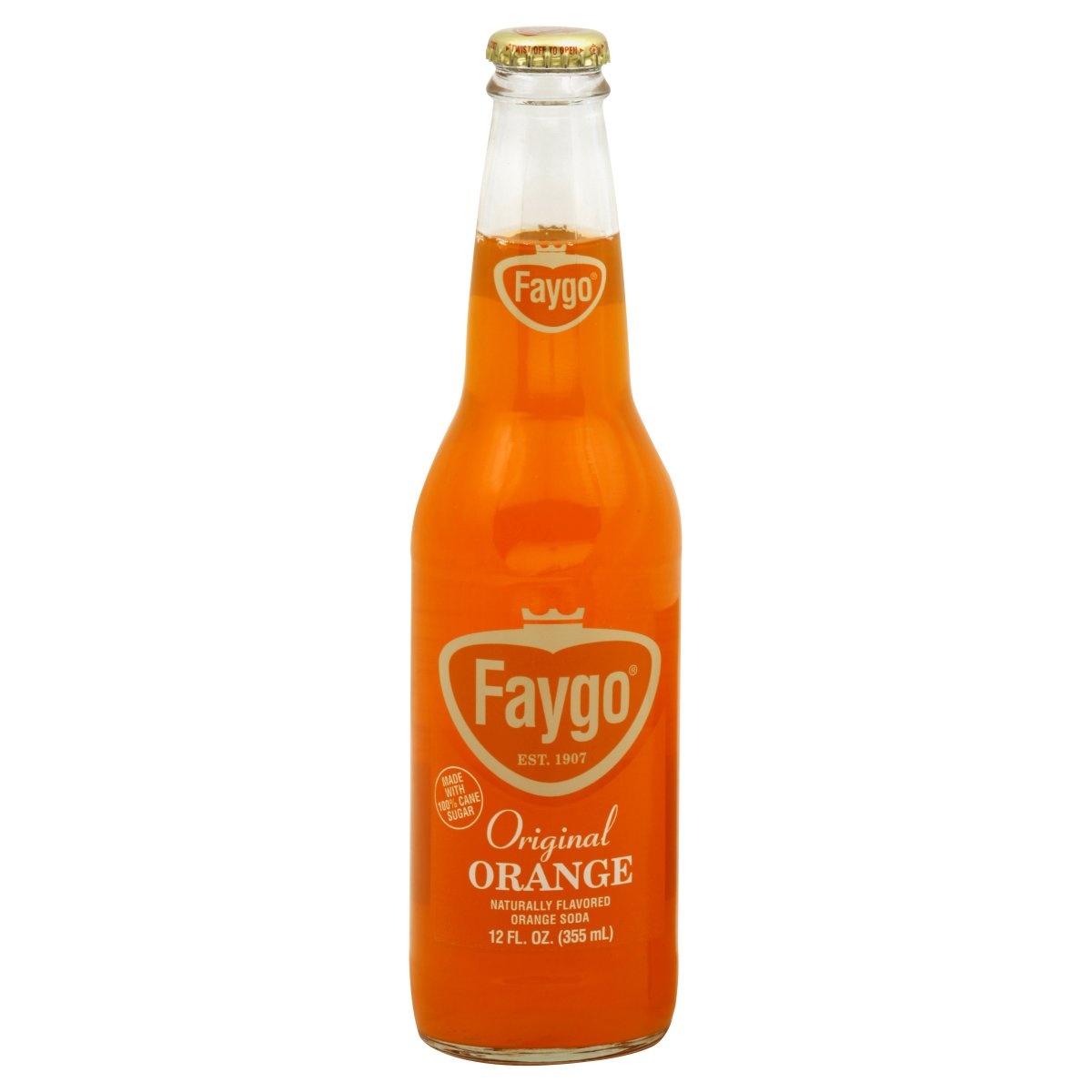 Faygo Soda, Original Orange 12 oz | Shipt