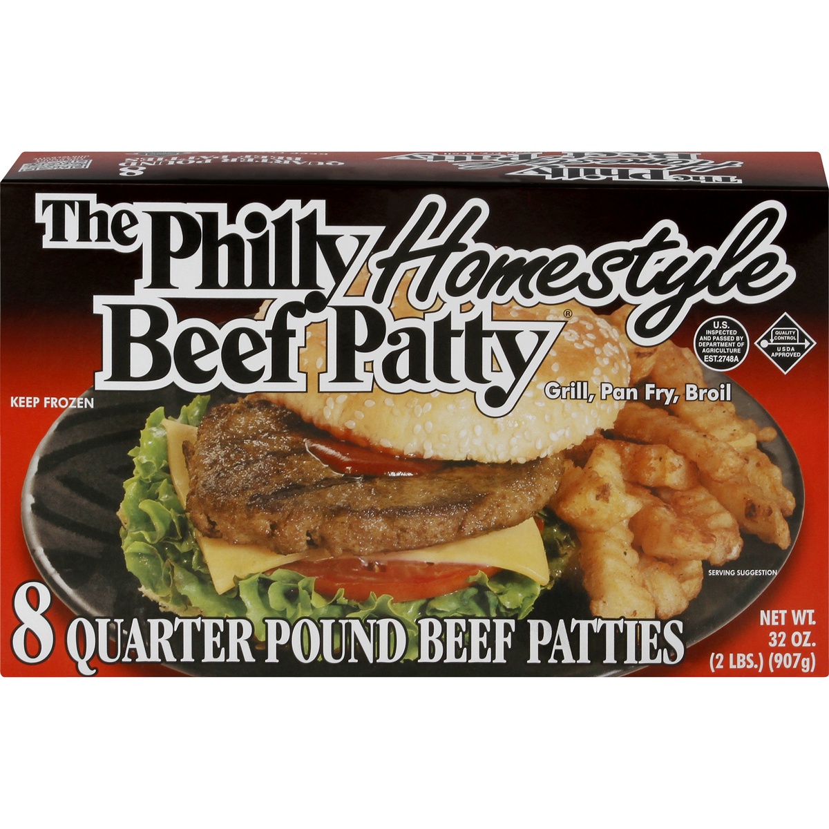 Philly Gourmet Homestyle Beef Patties 32 oz | Shipt