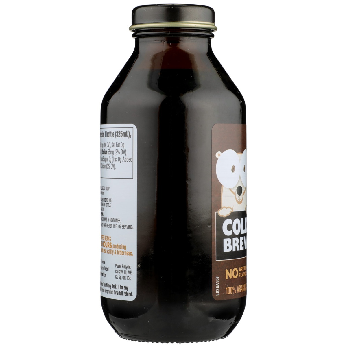 Wide Awake Coffee Co. Black Coffee Cold Brew Unsweetened 100% Arabica ...