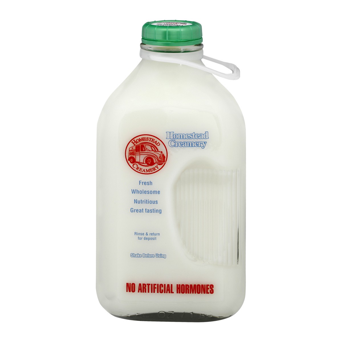 Homestead Creamery Milk No Fat Half Gallon 1/2 gal | Shipt