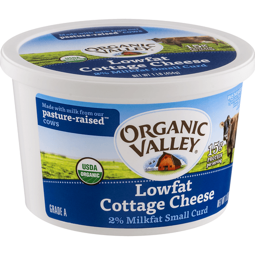 Organic Valley Low Fat Cottage Cheese 16 oz | Shipt