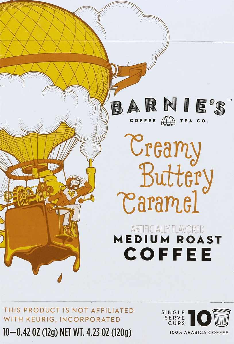 Barnie's Coffee Kitchen Creamy Buttery Caramel Single-Serve Pods 4.76 ...