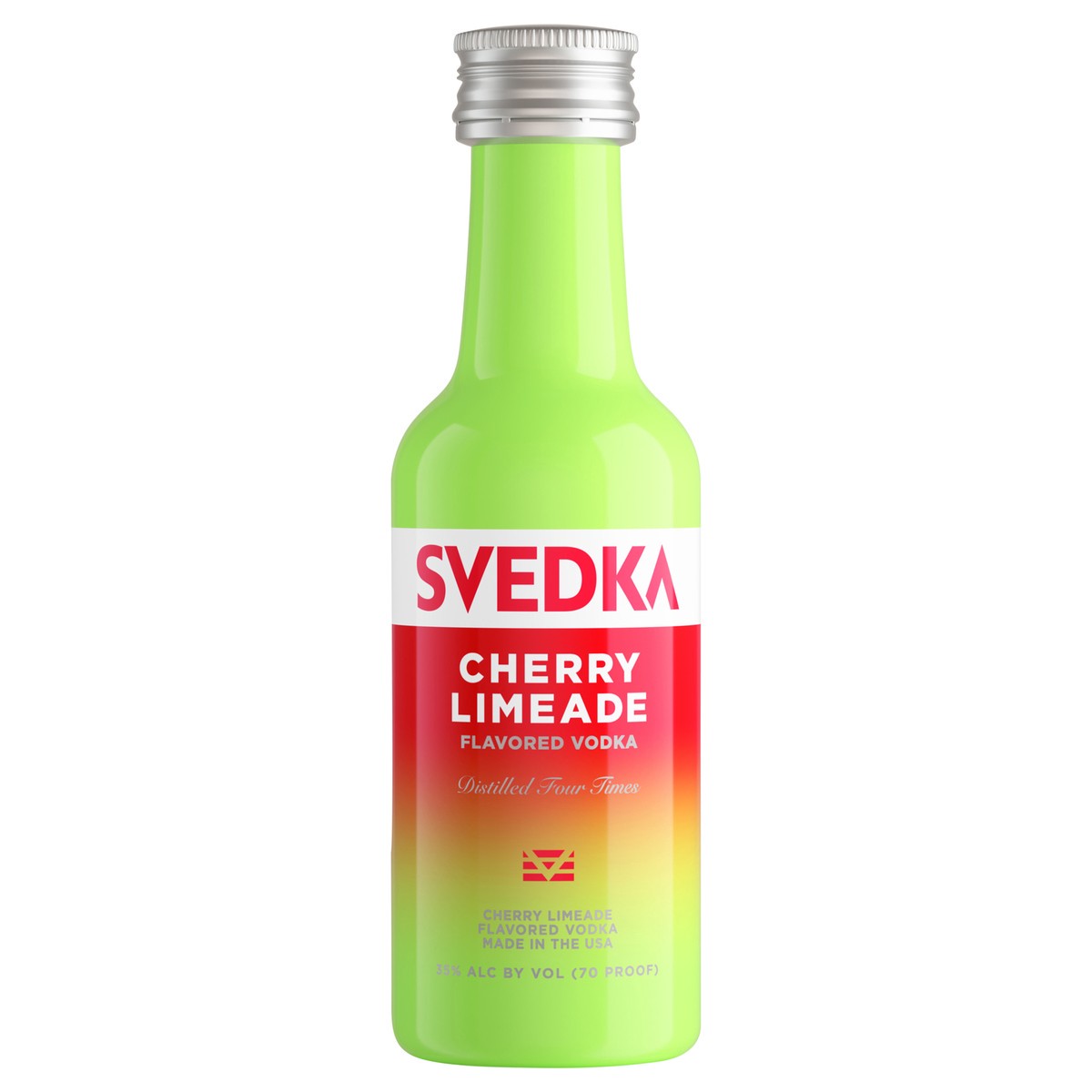 SVEDKA Cherry Limeade Flavored Vodka, 70 Proof 50 ml | Shipt