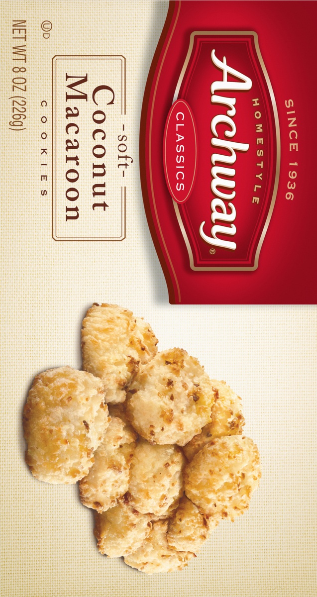 Archway Cookies Coconut Macaroon Cookies 8 oz | Shipt Archway Cookies Coconut Macaroon Cookies 8 oz | Shipt