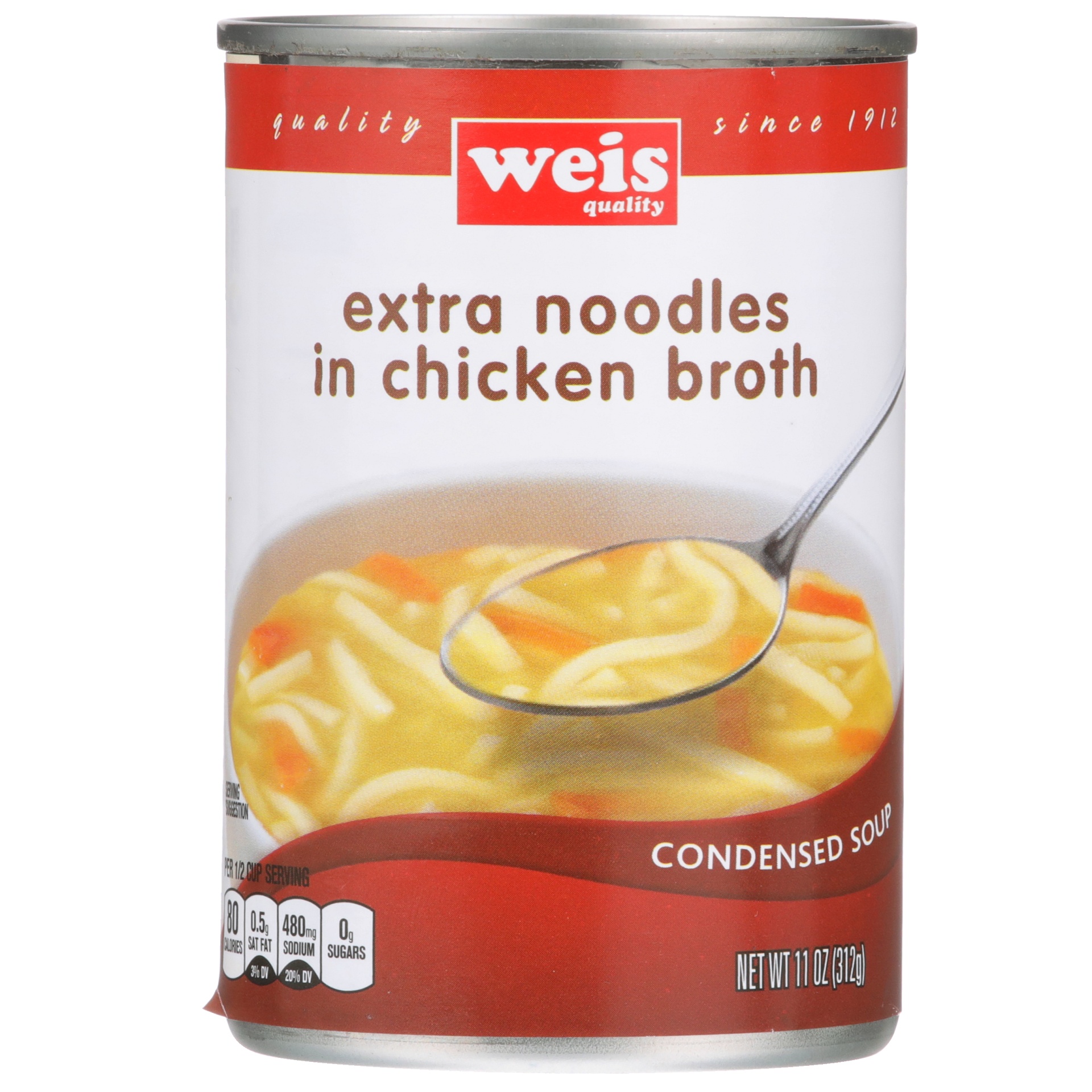 Weis Quality Extra Noodle in Chicken Broth Condensed Soup 11 oz | Shipt