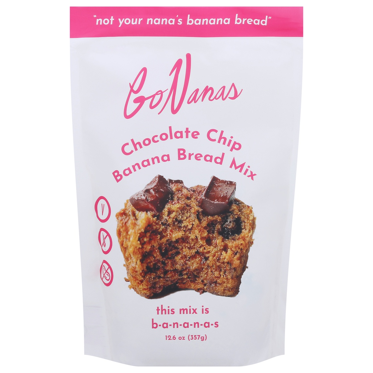 GoNanas Chocolate Chip Banana Bread Mix 13.3 oz | Shipt