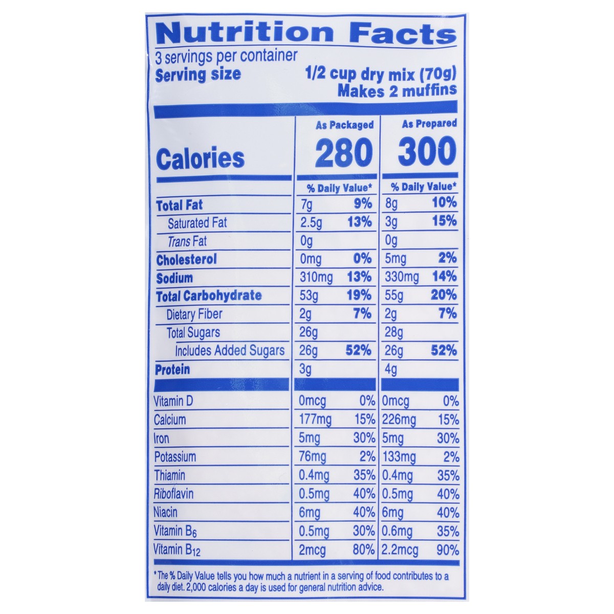 Pillsbury Chocolate Chip Muffin Mix, 7.4 Oz 7.40 oz | shipt