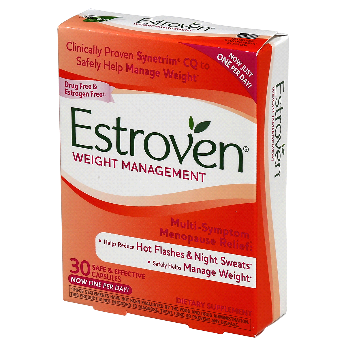 Estroven Menopause Relief With Weight Management Dietary Supplement ...