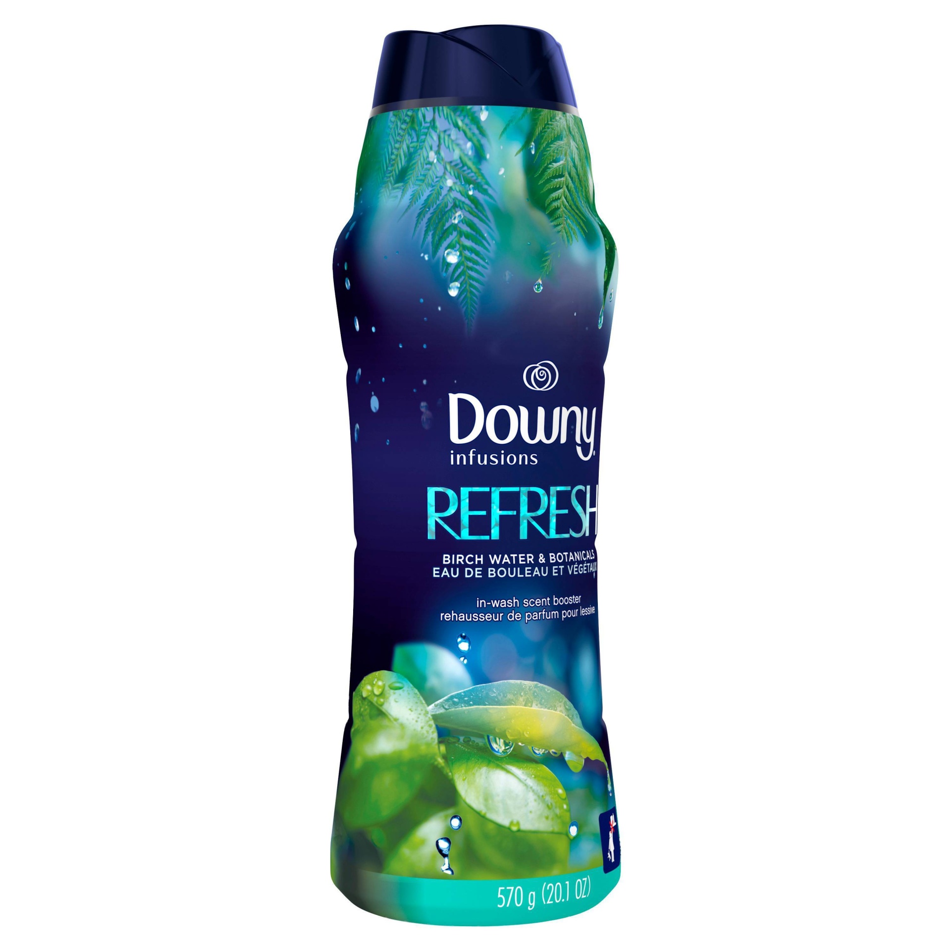 Downy Infusions Refresh Birch Water & Botanicals In-Wash Scent Booster ...