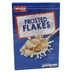 Weis Quality Frosted Flakes Sweetened Corn Cereal Cereal 15 oz | shipt