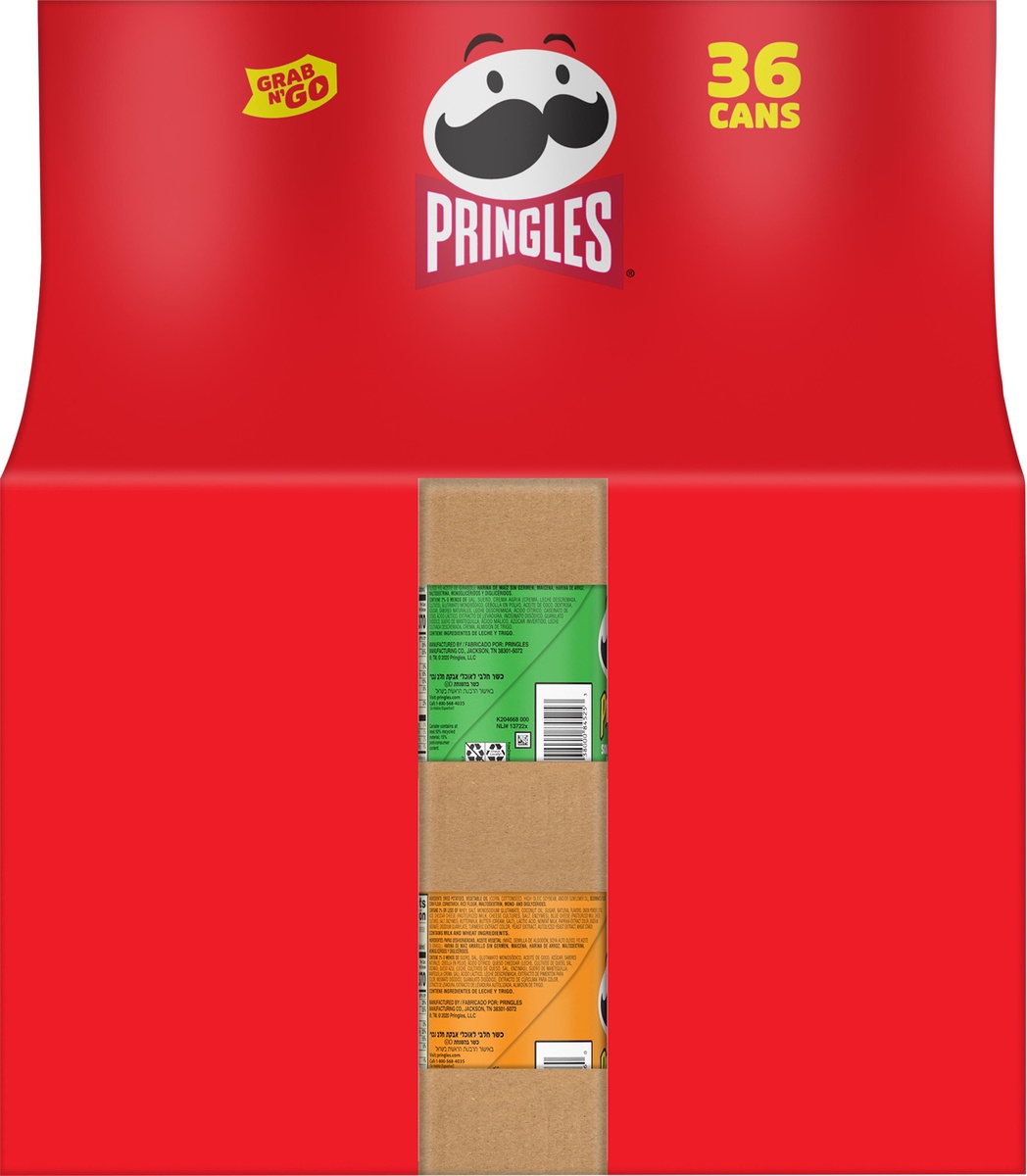 Kelloggs Pringles Pringles Grab & Go Variety, 36 1.36 oz | Shipt