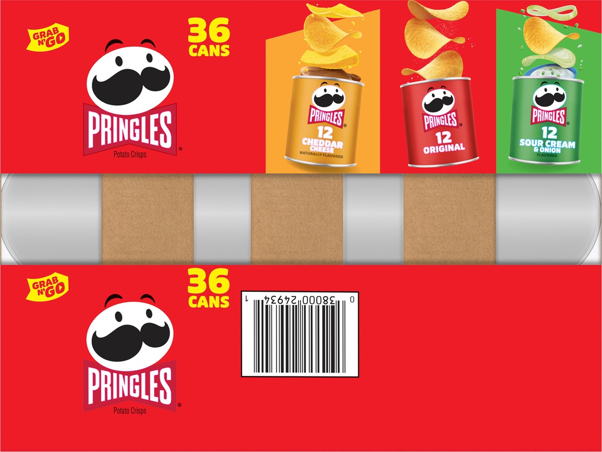 Kelloggs Pringles Pringles Grab & Go Variety, 36 1.36 oz | Shipt