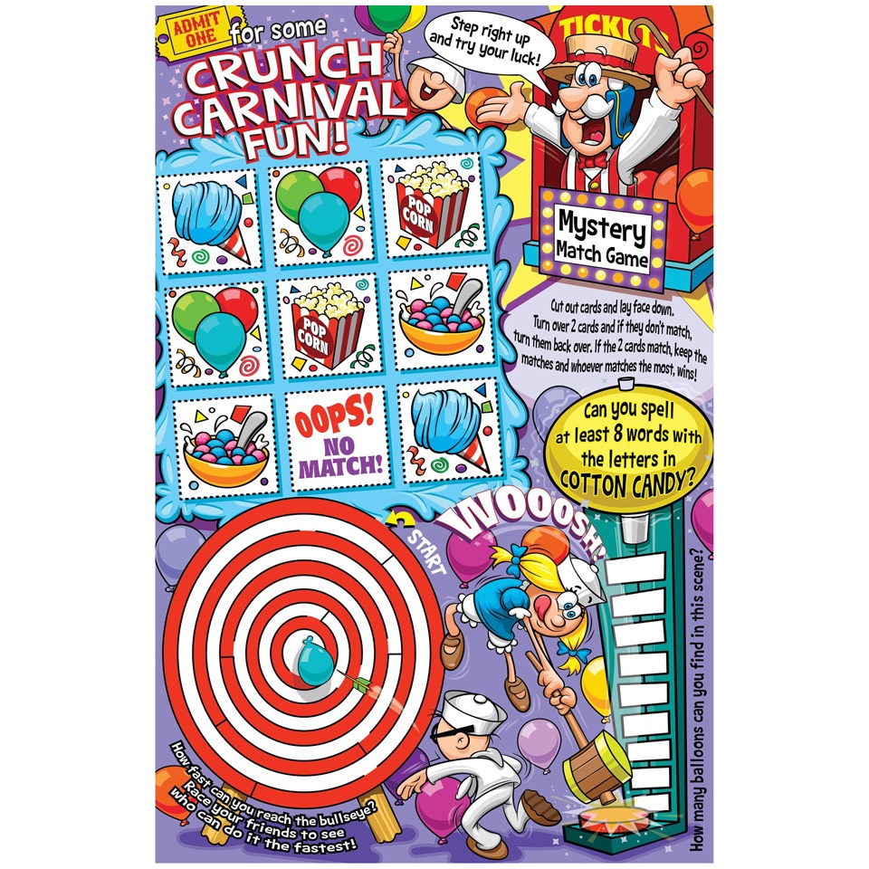 Cap'n Crunch Cotton Candy Crunch Cereal 11.4 oz | Shipt