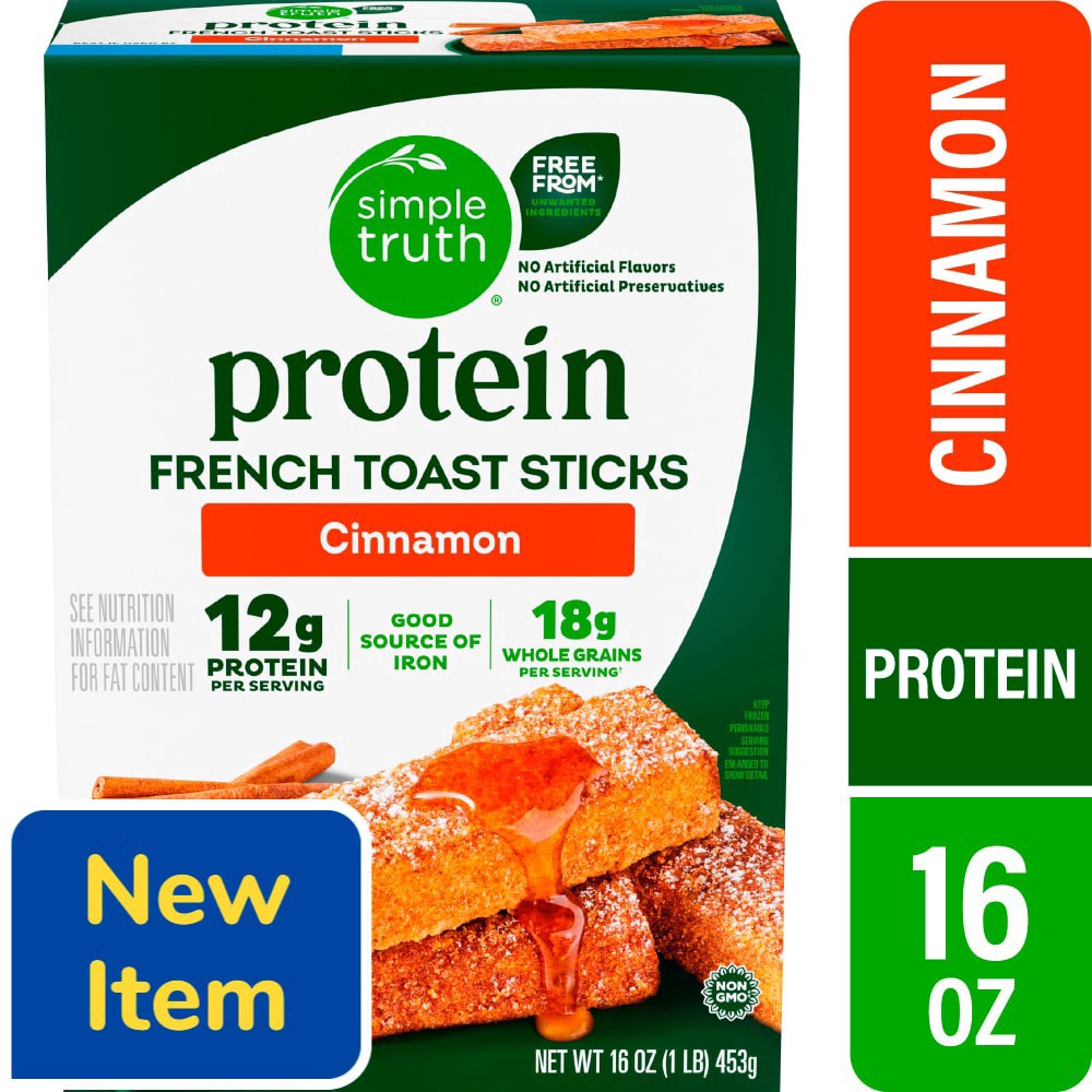 Simple Truth® Protein Cinnamon French Toast Sticks 16 oz | shipt