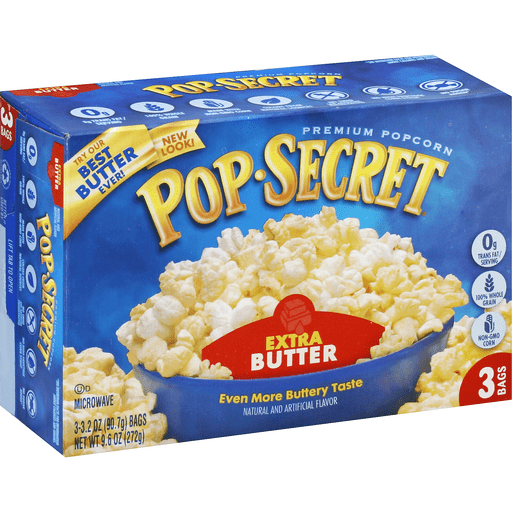 Pop-Secret Extra Butter Popcorn 3 ct; 9.6 oz | Shipt