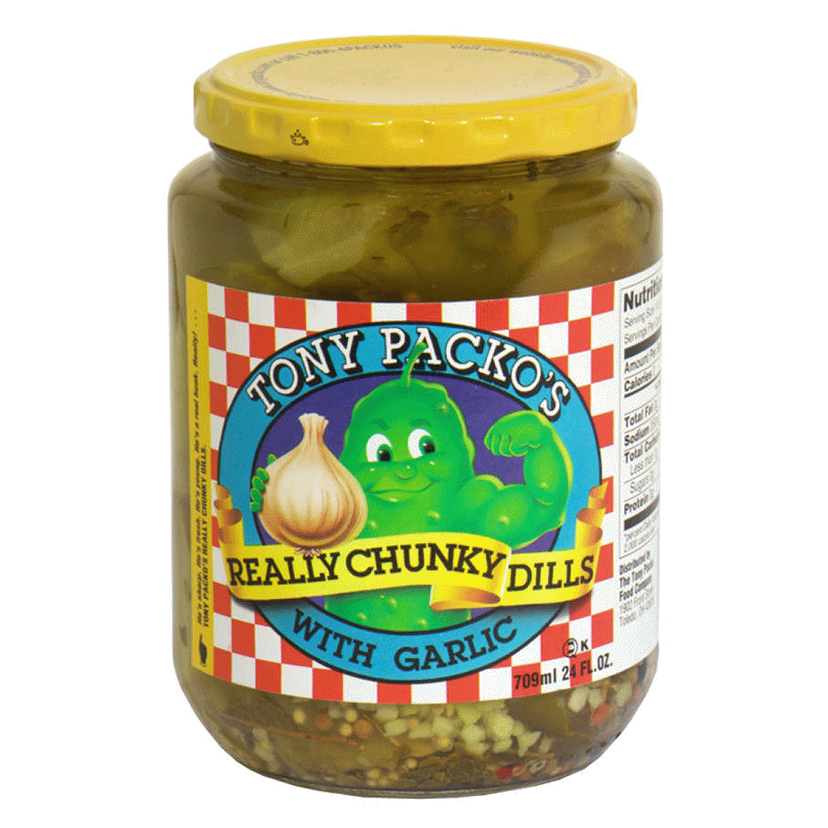 Tony Packo's Really Chunky Dills Pickles with Garlic - 24 fl oz 24 fl ...