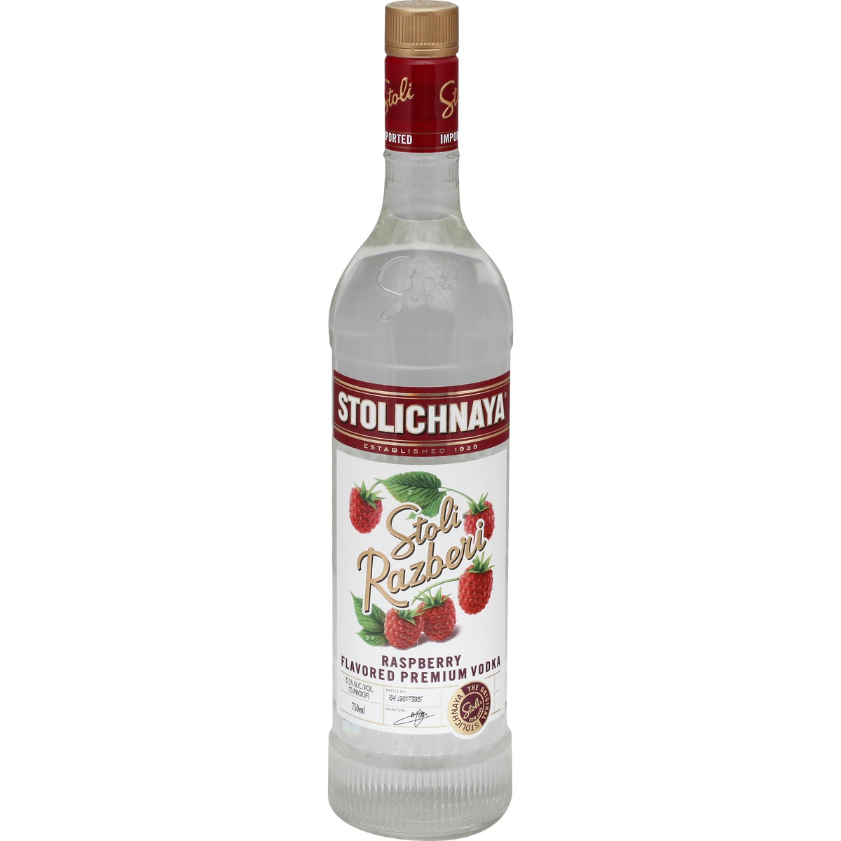 Stoli Raspberry Vodka 750 ml | Shipt