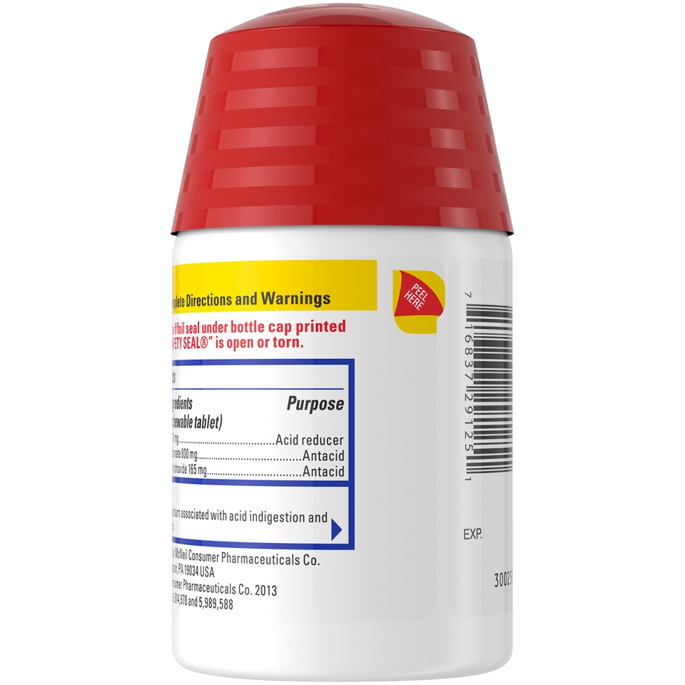 Pepcid Complete Dual Action Berry Flavored Chewable Tablets - 25 ct 25 ...