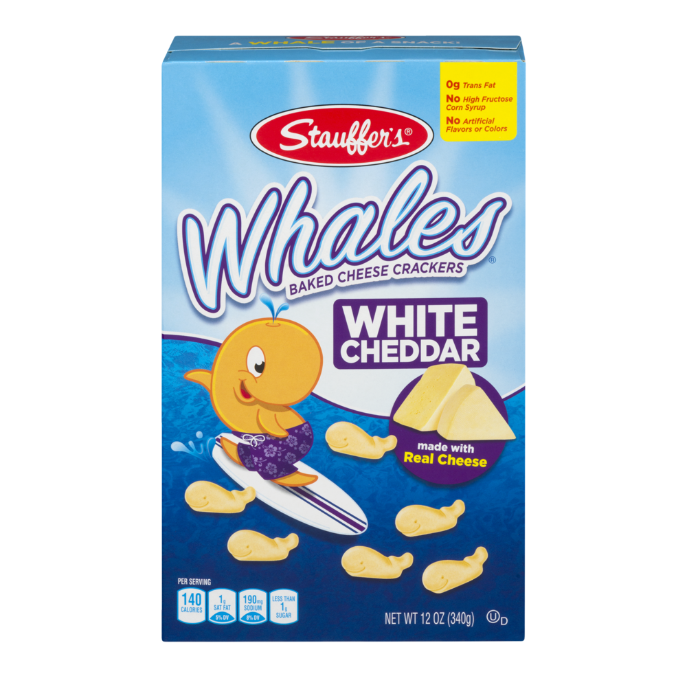 Stauffer's White Cheddar Whales 12 oz | Shipt