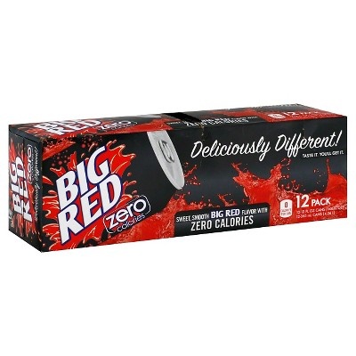 Big Red Zero 12 ct; 12 fl oz | Shipt