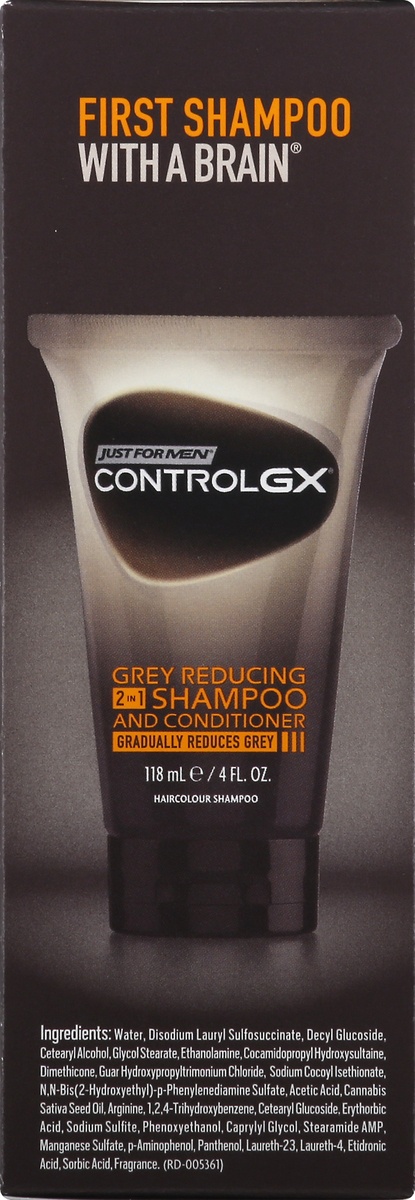 Just for Men Control GX Gray Reducing Beard Wash 4 oz | Shipt