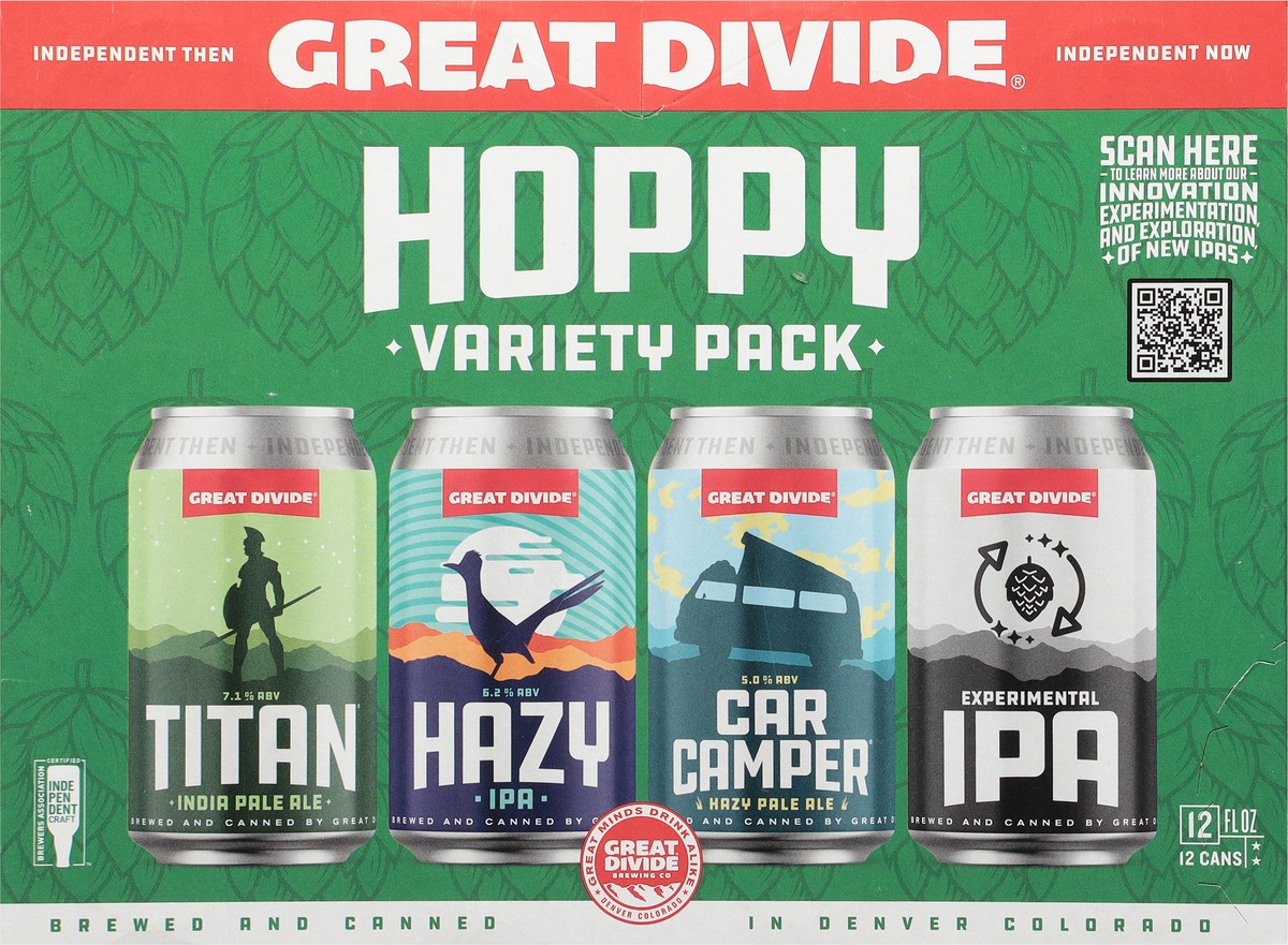 Great Divide Brewing Co. Great Divide Hoppy Variety 12 oz | Shipt