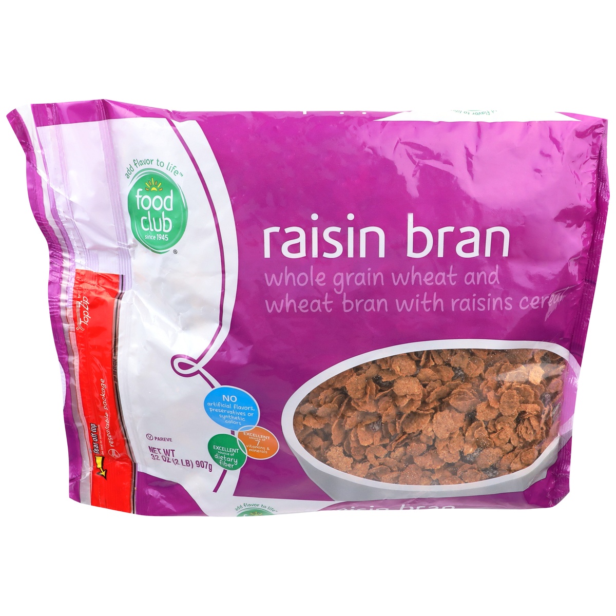 Food Club Cereal, Raisin Bran 32 oz | Shipt