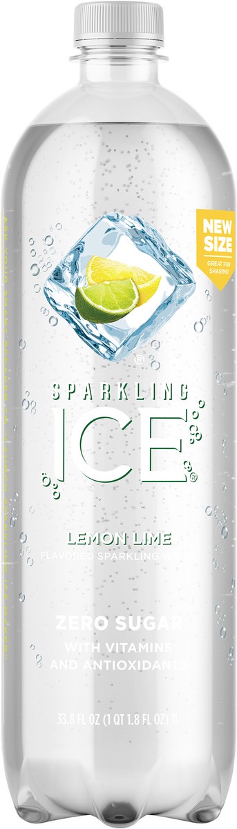 Sparkling Ice Lemon Lime Sparkling Beverage - 1L Bottle 1 liter | Shipt