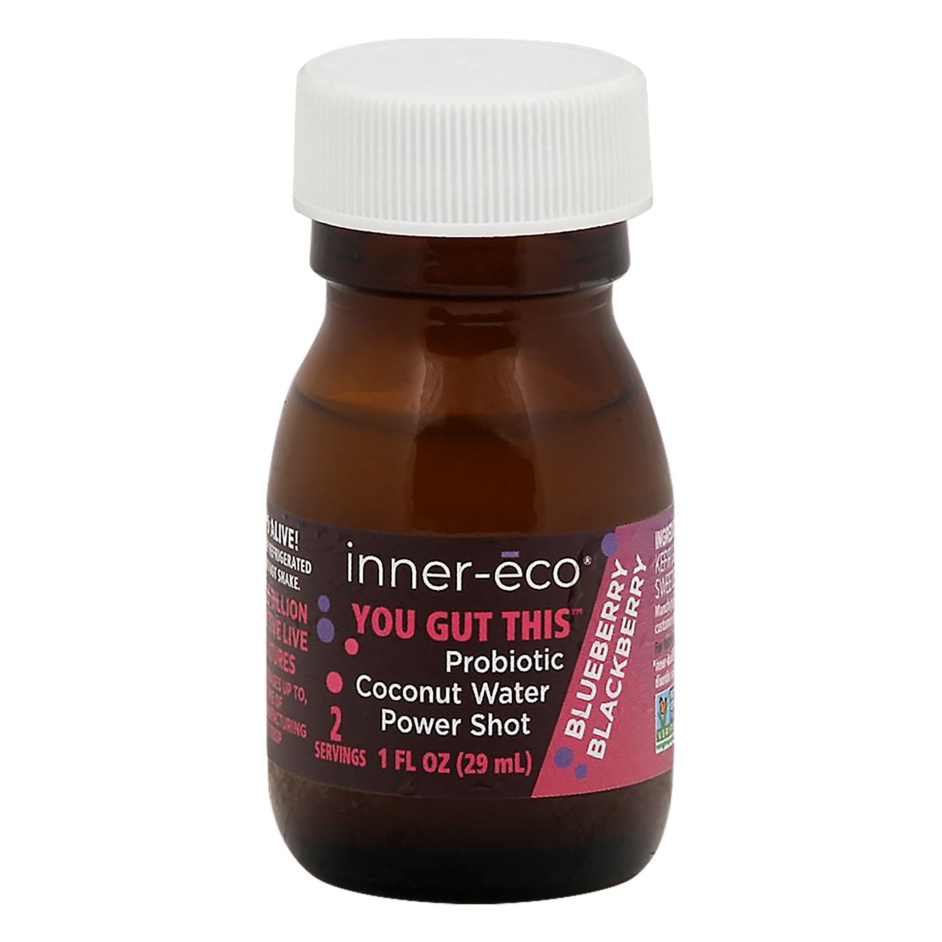 Inner Eco Mega Probiotic Coconut Water Kefir Berry Flavor 1 fl oz | Shipt