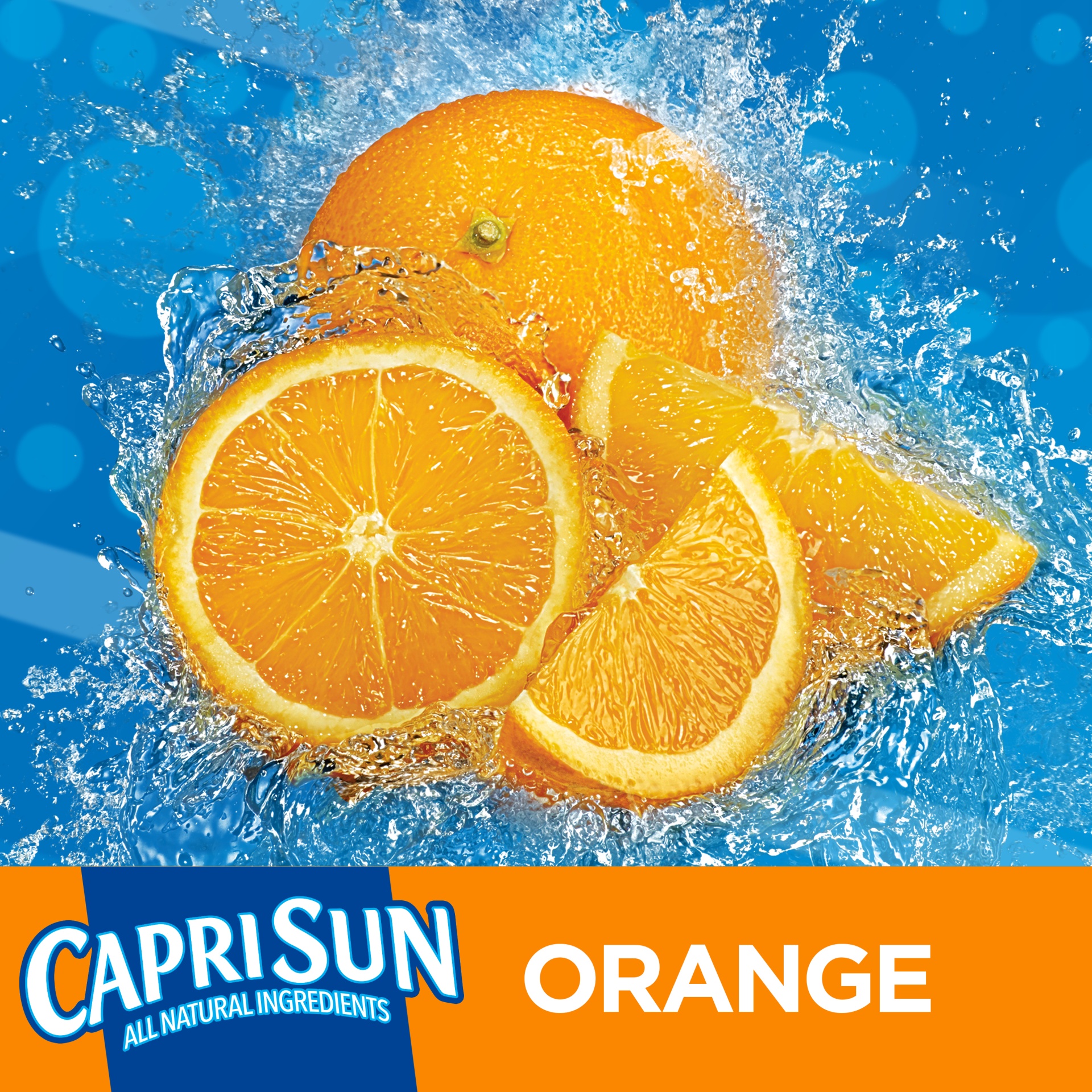 Capri Sun Orange Naturally Flavored Juice Drink Blend 10 ct; 6 fl oz ...
