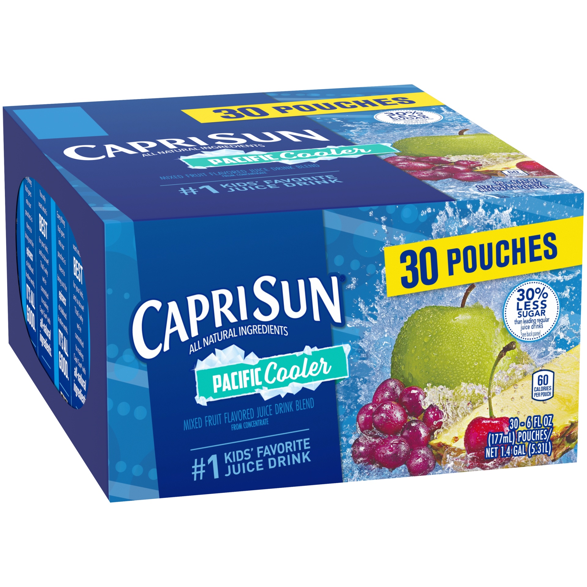 Capri Sun Pacific Cooler Mixed Fruit Naturally Flavored Juice Drink ...