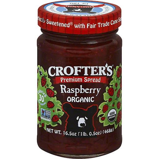 Crofter's Premium Spread Seedless Raspberry Organic 16 oz | Shipt