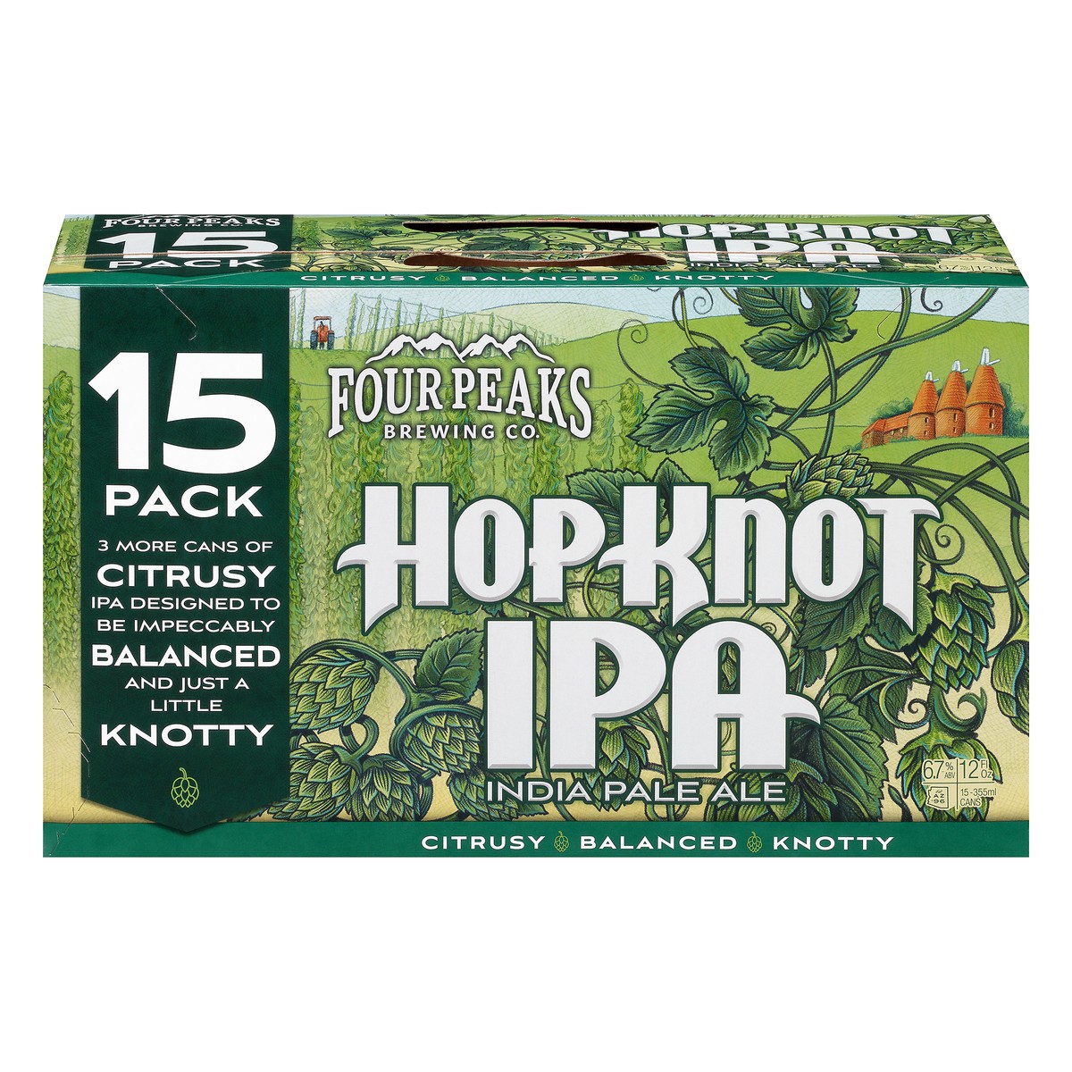 Four Peaks Brewing Company Four Peaks Hop Knot IPA Beer - 15pk/12 fl oz ...