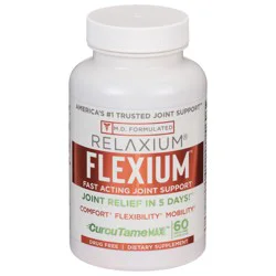 Relaxium Flexium Fast Acting Joint Support 60 Capsules 60 ct | shipt
