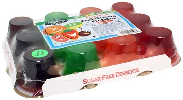 Senor Rico Sugar Free Assorted Gelatoons Gelatin Desserts 12 ea 12 ct ...