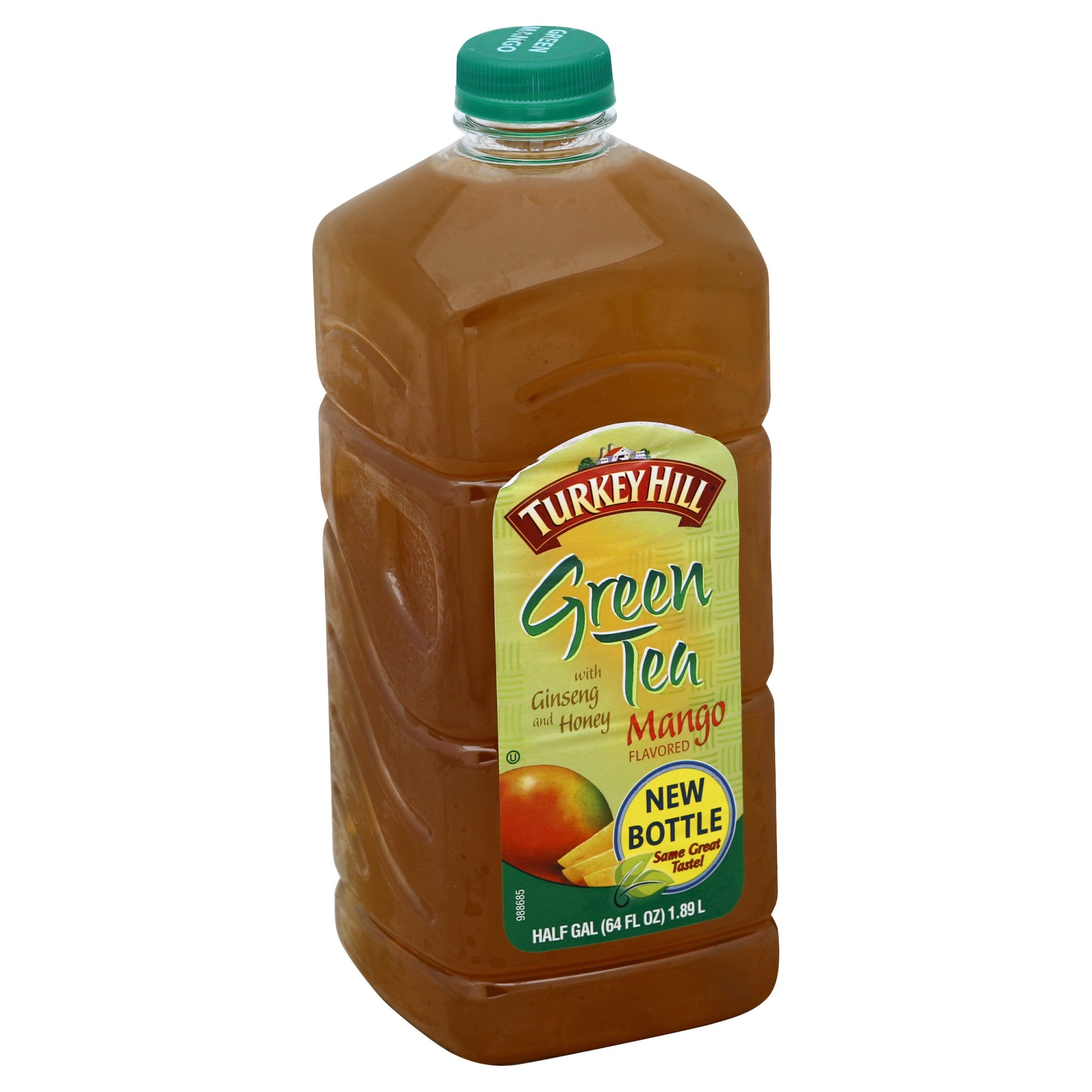 Turkey Hill Green Tea with Ginseng and Honey Mango 64 fl oz | Shipt