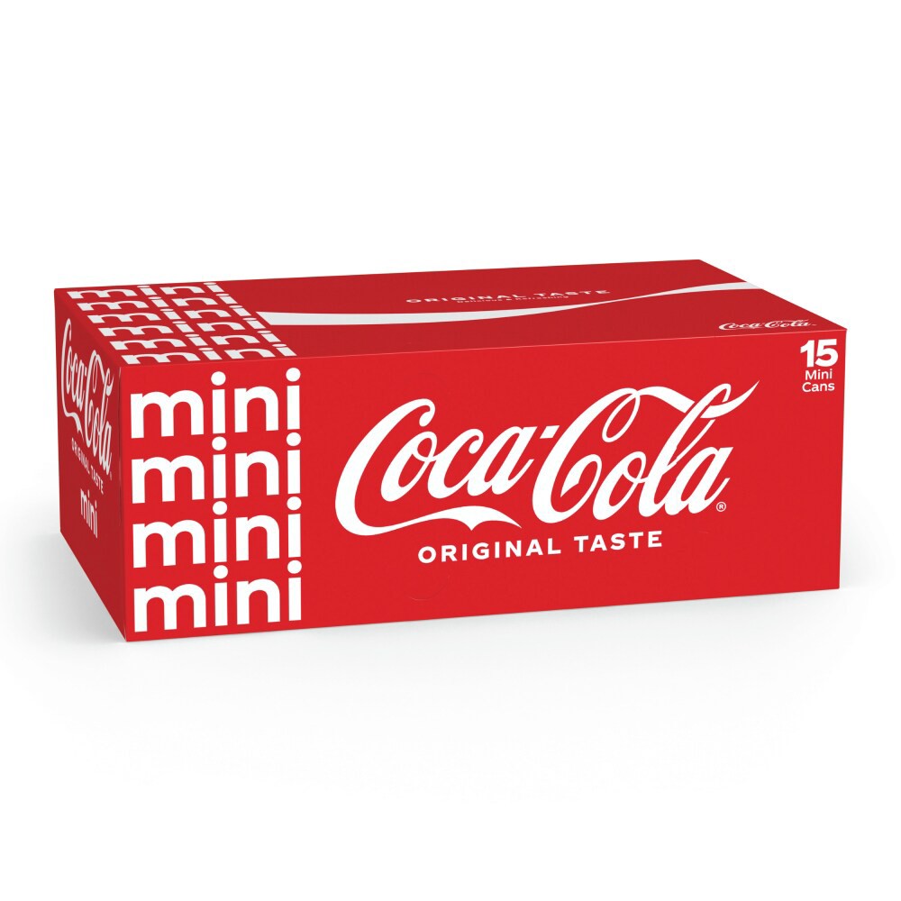 Coca-Cola Mini Cans 15 ct | Shipt