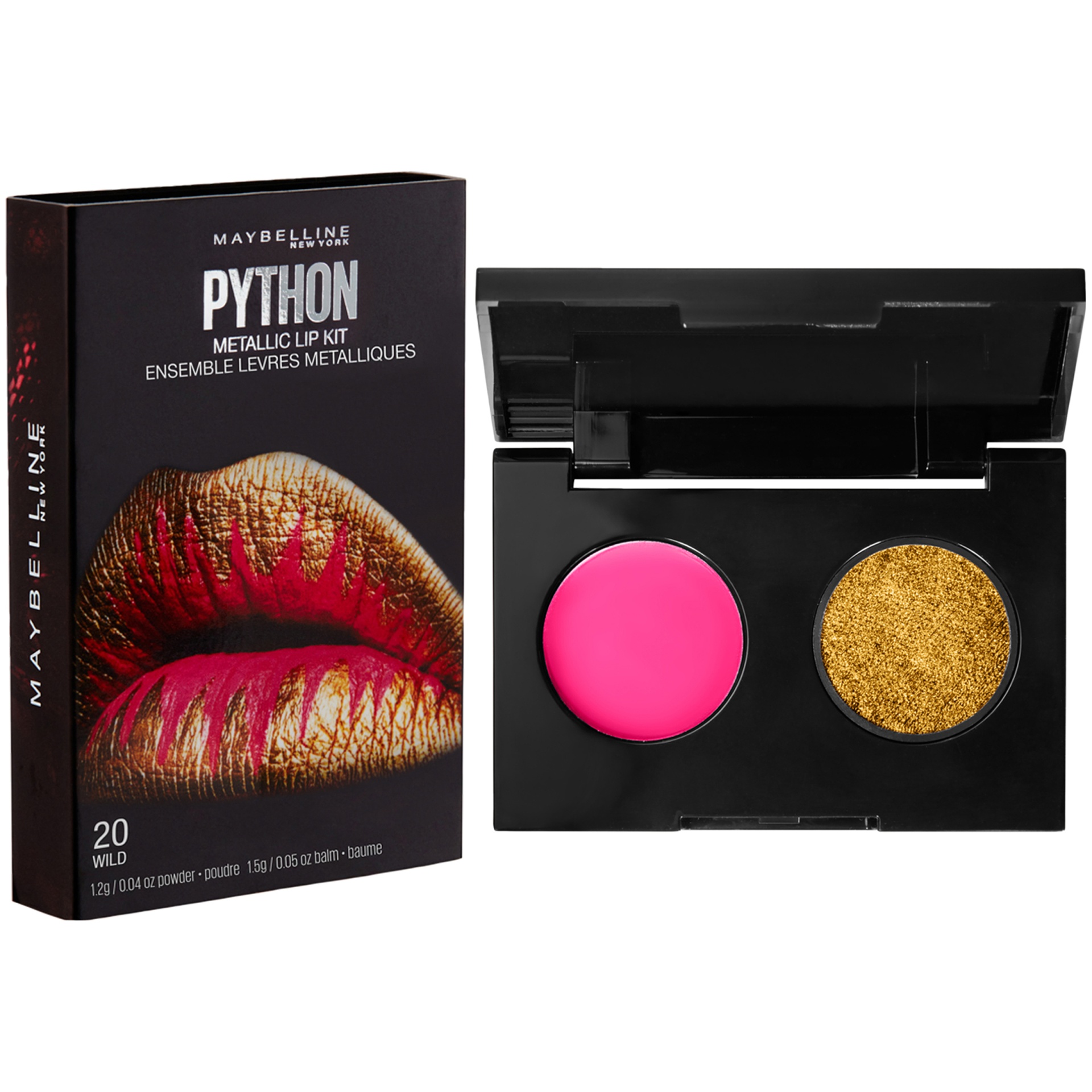 Maybelline Lip Studio Python Metallic Lip Kit, Wild 0.09 oz | Shipt