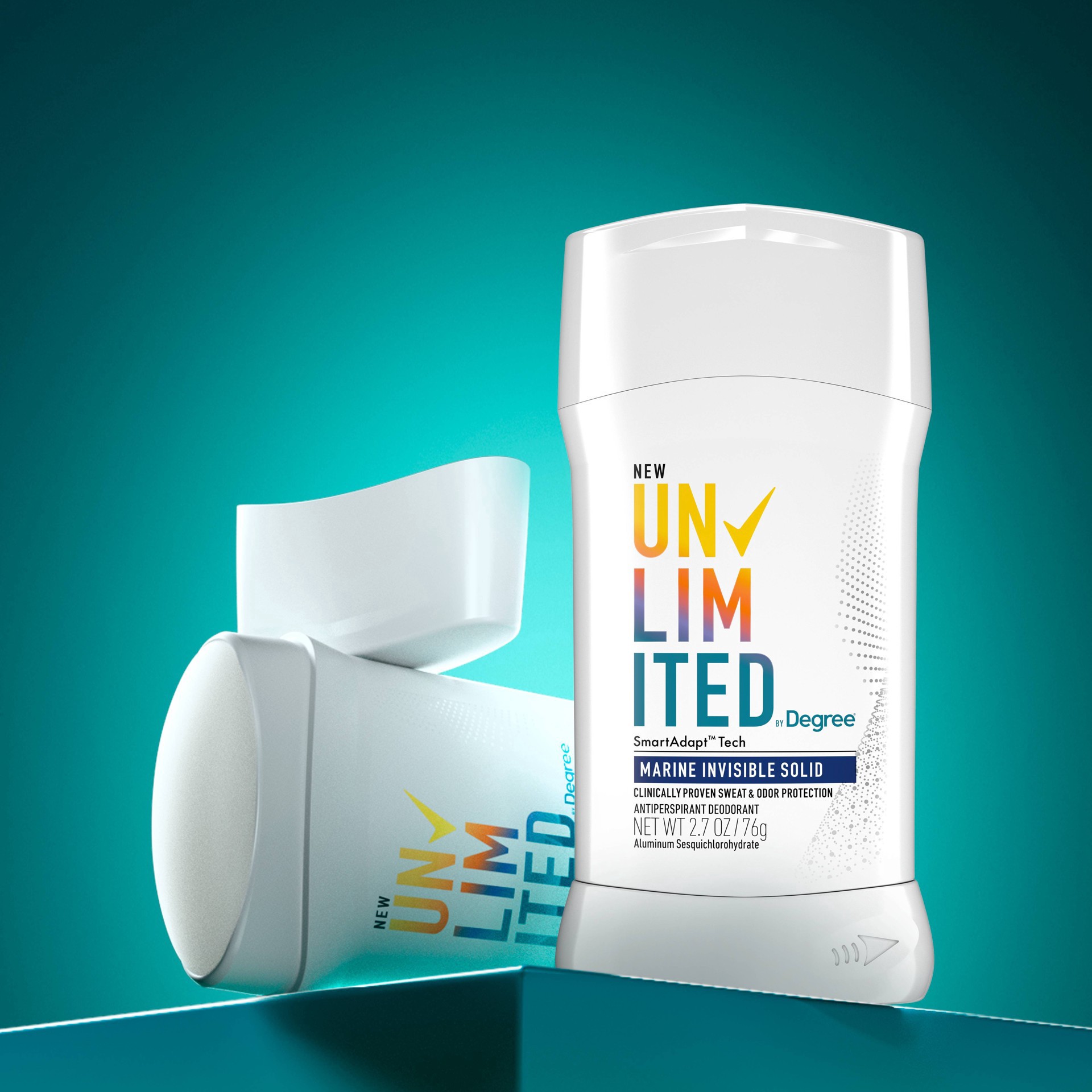 Degree Unlimited Invisible Solid 96-Hour Antiperspirant & Deodorant ...