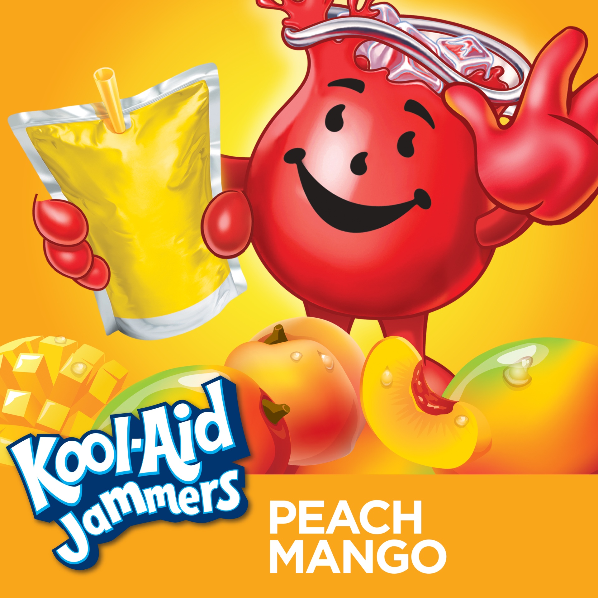 Kool-Aid Jammers Peach Mango Artificially Flavored Soft Drink 60 fl oz ...