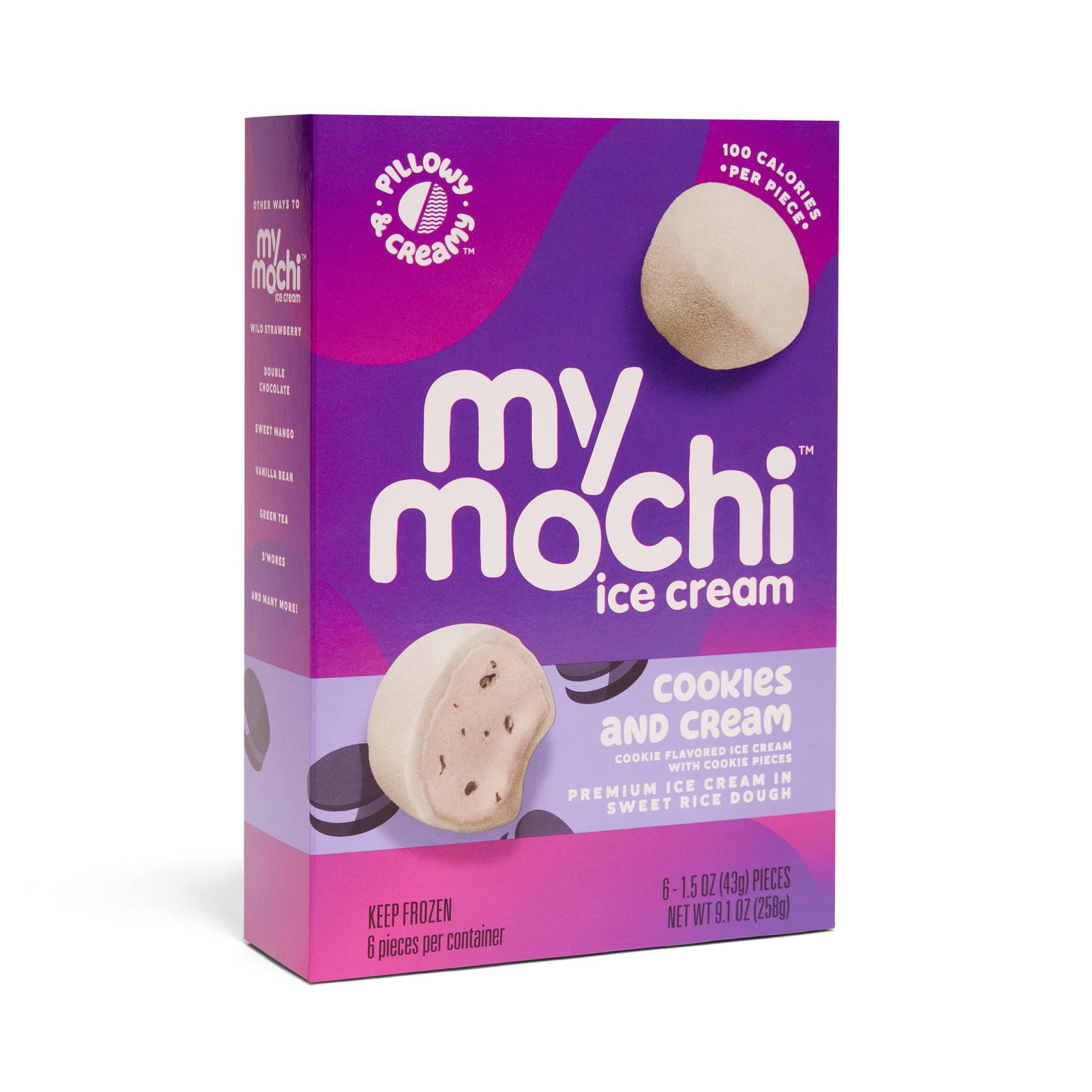My/Mo Mymo Cookies & Cream Mochi Ice Cream 6 ct; 1.5 oz | Shipt