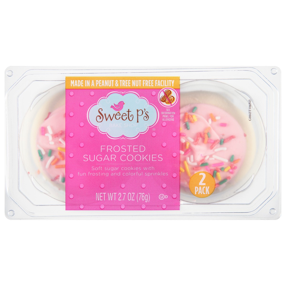 Sweet P's Bake Shop Frosted Sugar Cookies 2 ea 2 ct | Shipt