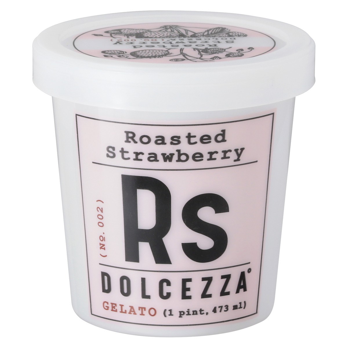 Dolcezza Gelato Pints Llc Roasted Strawberry Gelato 16 oz | Shipt